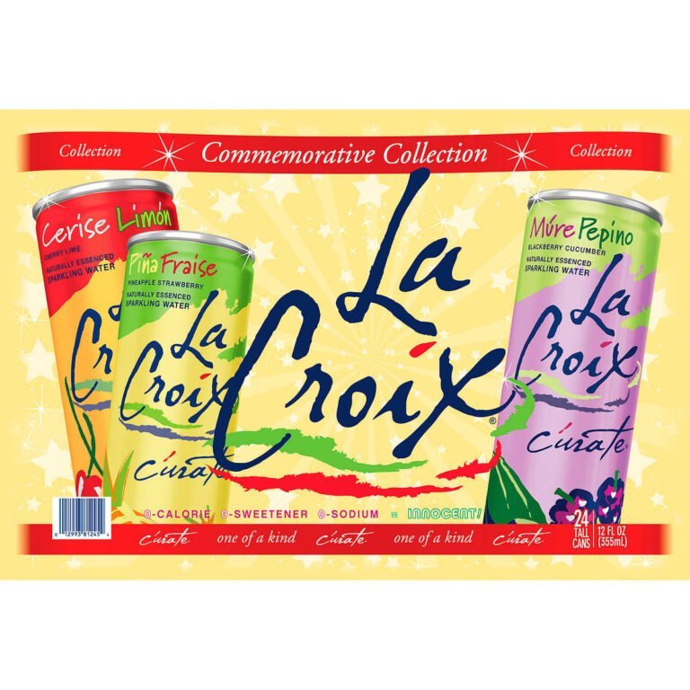 LaCroix Curate Commemorative Collection Sparkling Water, Variety Pack ...