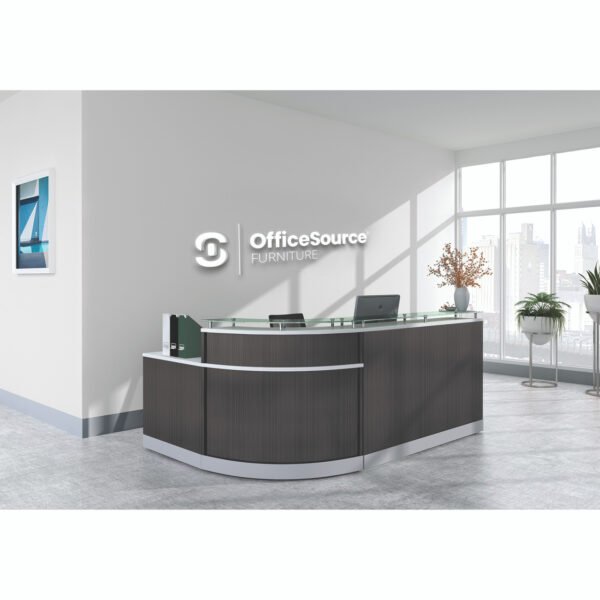 OfficeSource | Cosmo Collection | L Shape Reception Typical ...